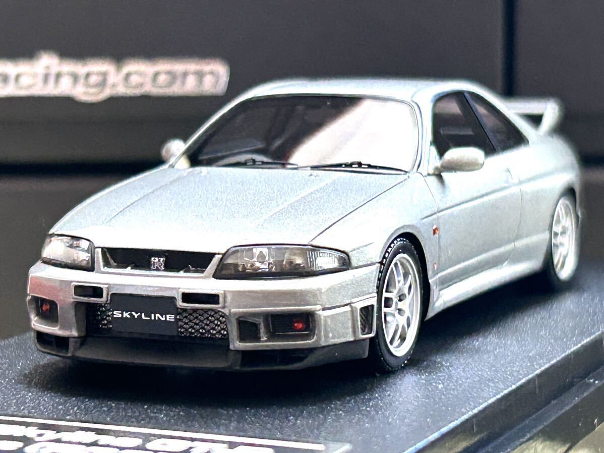 Hpi Racing 1/43 Nissan Skyline GT-R V-spec R33 Sonic Silver 8386(hpi ...