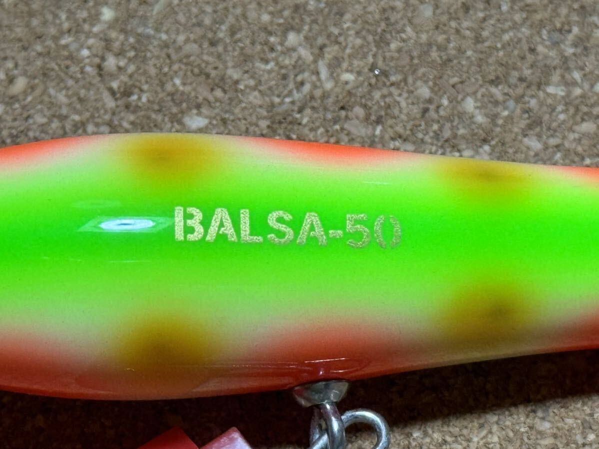 バルサ50 ビックラッシュ BALSA-50 パロット(バルサ50)｜売買されたオークション情報、yahooの商品情報をアーカイブ公開 - オークファン（aucfan.com）