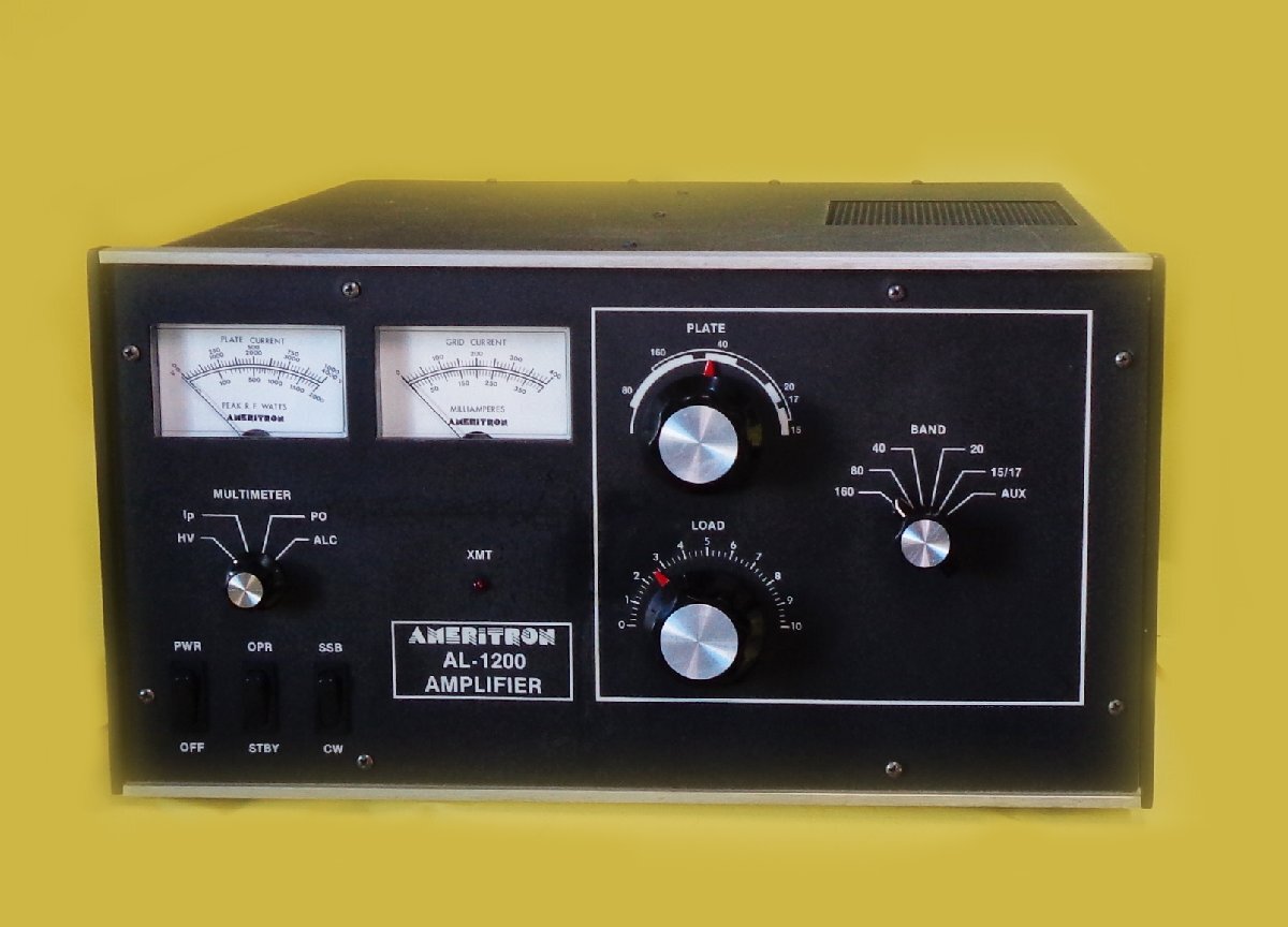 マニア向け AMERITRON HF1.5KWリニアアンプ AL-1200(固定)｜売買されたオークション情報、yahooの商品情報を ...