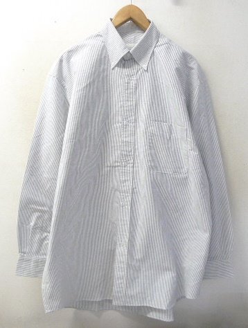 COMOLI コモリ 新同 23ss オックス BDシャツ オックスフォード シャツ グレー ストライプ X01-02009 サイズ3(Lサイズ)｜売買されたオークション情報、yahooの商品 ...