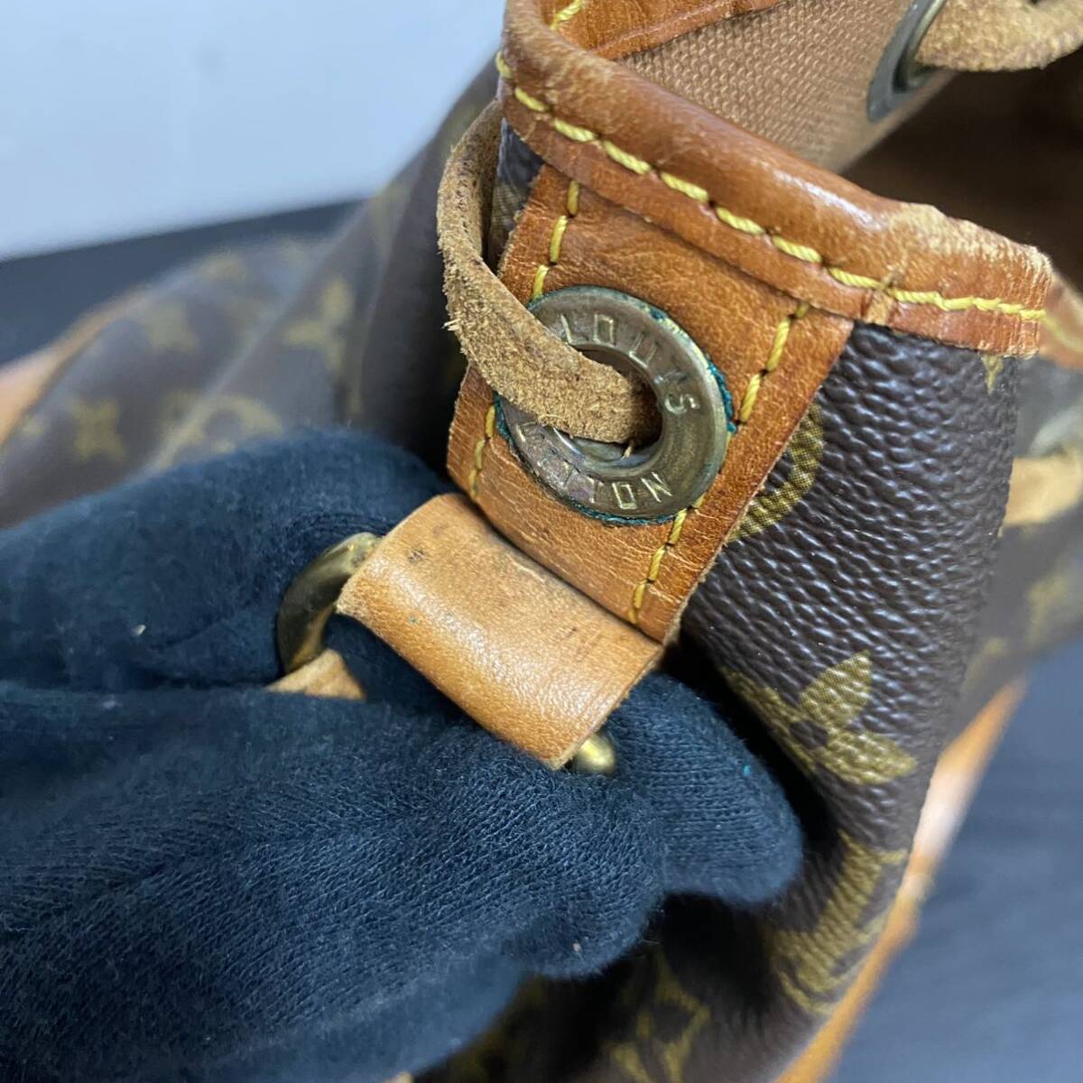 YY47 ルイヴィトン LOUIS VUITTON ノエ M42224 ショルダーバッグ 巾着型バッグ モノグラム IARR ノエ(ショルダー ...