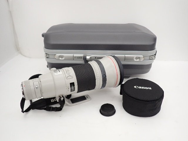 Canon キヤノン 単焦点超望遠レンズ EF 500mm F4L IS II USM 500Bハードケース付 ∽ 6F21D-1(キヤノン ...
