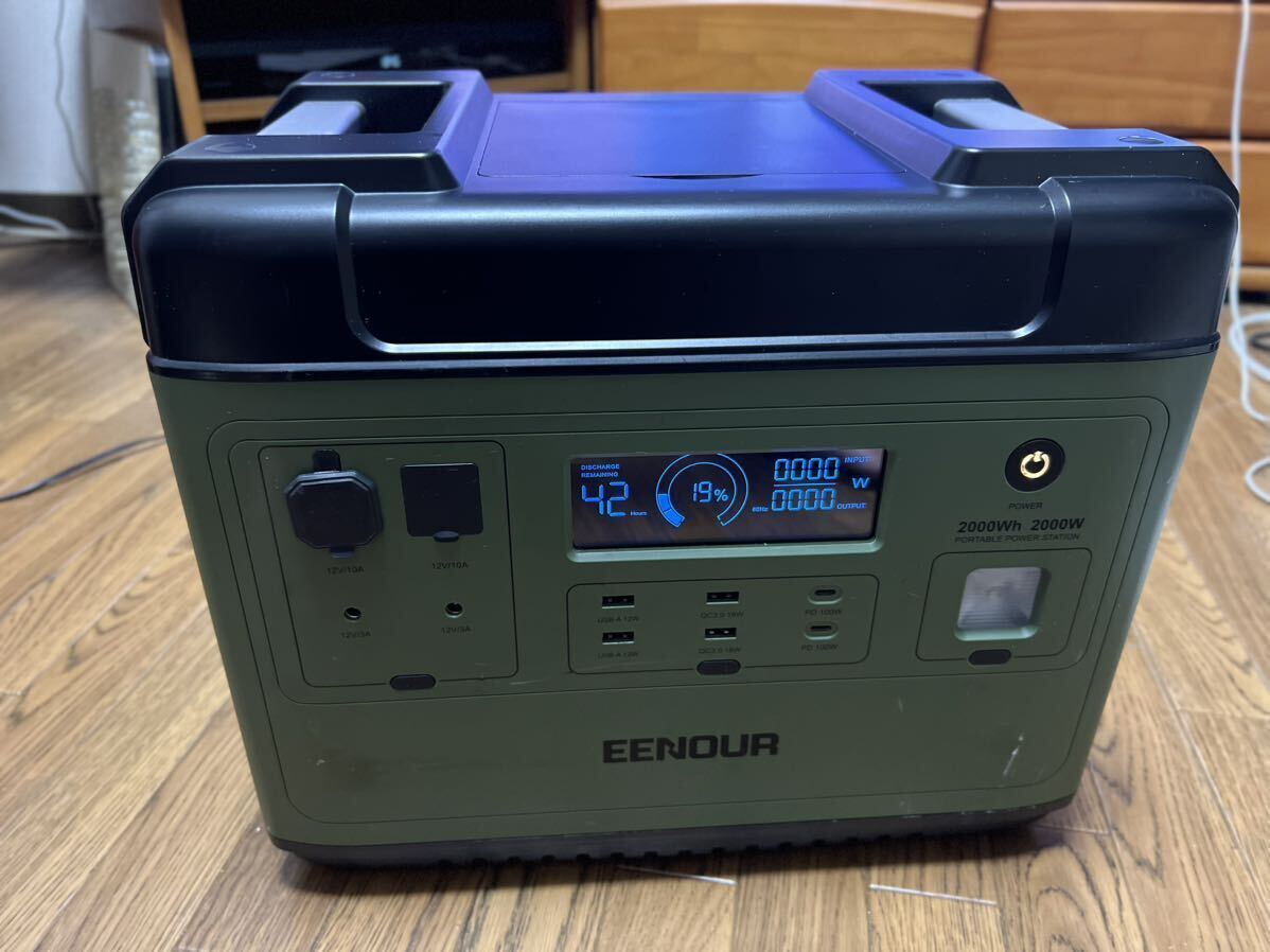 ポータブル電源EENOUR P2001(発電機)｜売買されたオークション情報、yahooの商品情報をアーカイブ公開 - オークファン ...