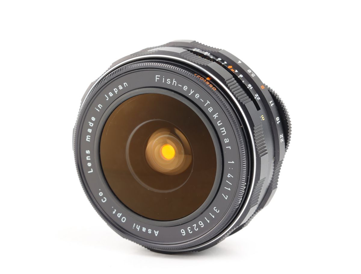 08879cmrk PENTAX Fish-eye-Takumar 17mm F4 単焦点 広角レンズ M42マウント(ペンタックス)｜売買さ ...