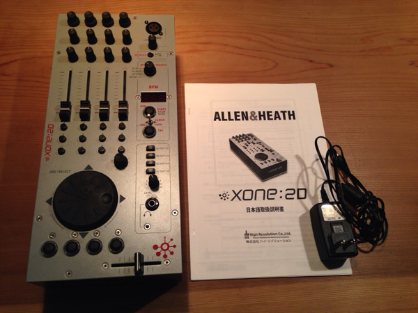 ALLEN&HEATH XONE:2D ミキサー DJ機材 midiコントローラー(コントローラー)｜売買されたオークション情報、yahooの ...
