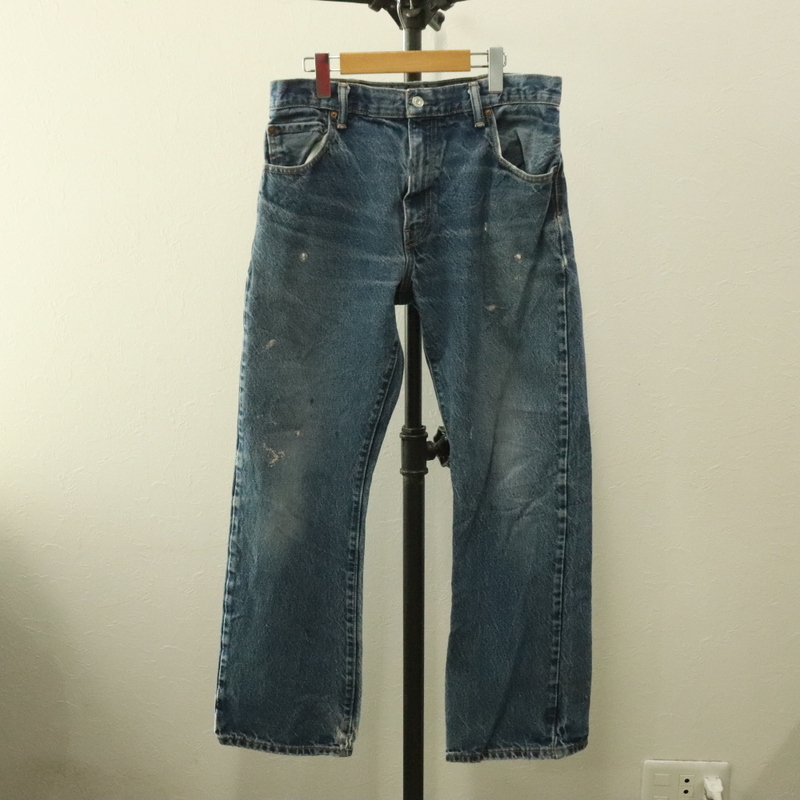 Q671 2000年代製 Levis リーバイス 517デニムパンツ 00s 表記34インチ ブルー 青 ブーツカット アメカジ ストリート 古着 激安(W34)｜売買されたオークション情報 ...