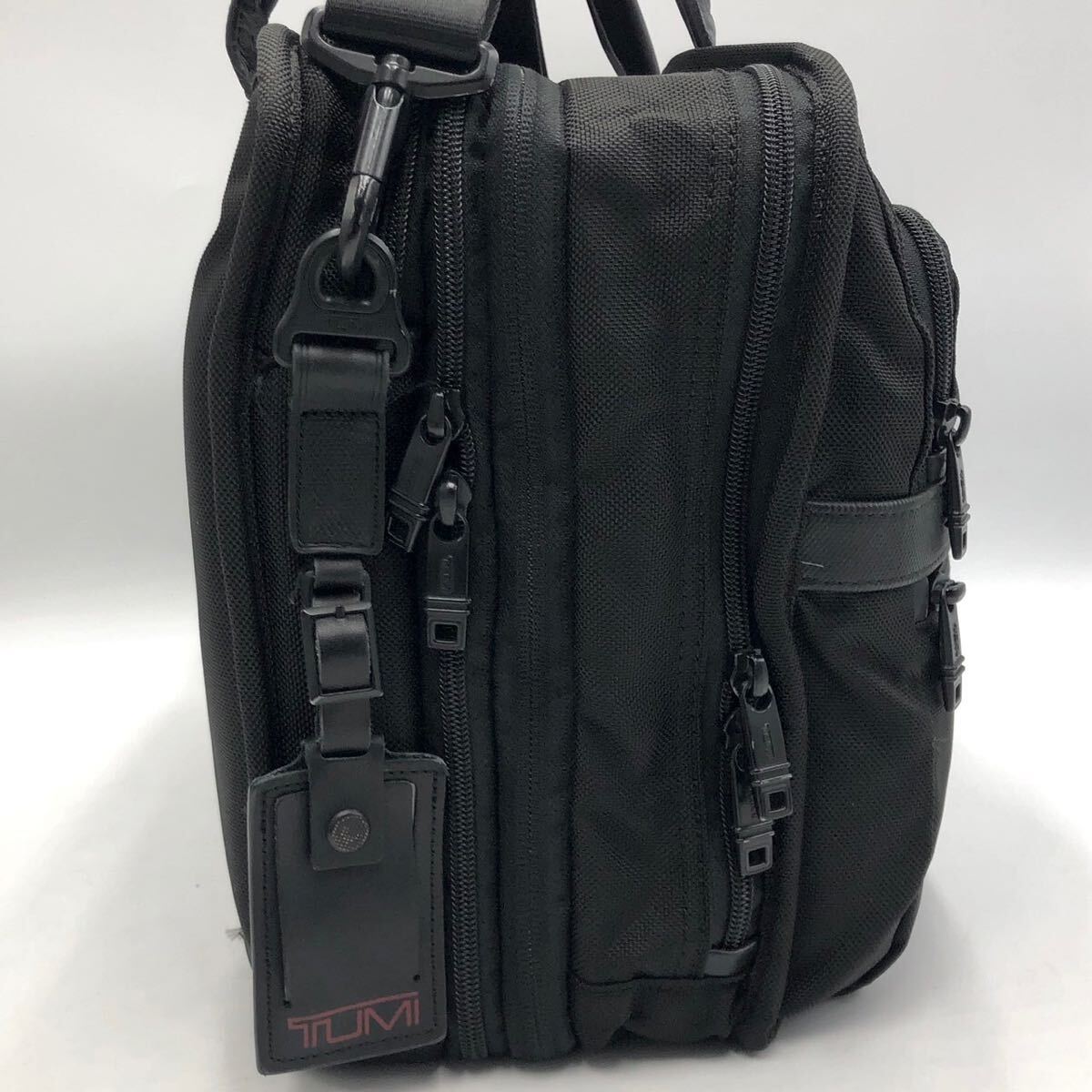 1円~ 極 TUMI トゥミ 26145D2 ALPHA2 T-Pass Expandable Laptop Brief 3層 メンズ 2way ビジネスバッグ ブリーフケース A4+PC可 ...