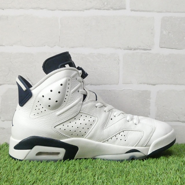 NIKE AIR JORDAN 6 RETRO ナイキ エアジョーダン 6 レトロ ホワイト/ミッドナイトネイビー CT8529-141 27 ...