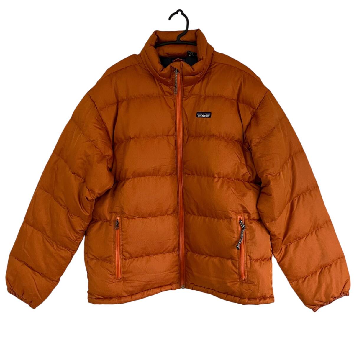 D143 パタゴニア L 古着 ダウン ジャケット オレンジ patagonia(Lサイズ)｜売買されたオークション情報、yahooの商品情報 ...
