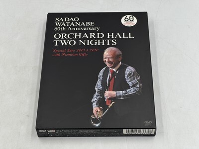 現状品 SADAO WATANABE 60thANNIVERSARY ORCHARD HALL TWO NIGHT Special Live ...