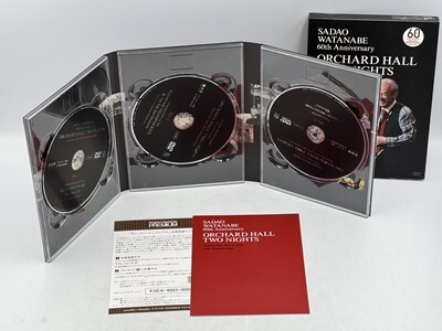 現状品 SADAO WATANABE 60thANNIVERSARY ORCHARD HALL TWO NIGHT Special Live ...