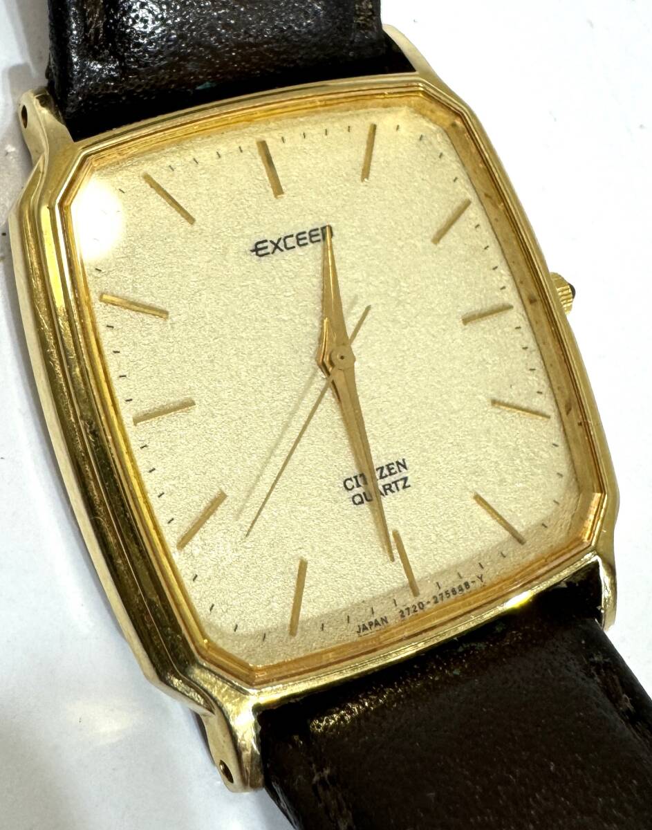 シチズン 腕時計 エクシード EXCEED 2730-272153 スクエア GD金具 QZ(エクシード)｜売買されたオークション情報 ...