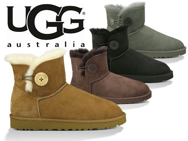 UGG アグ 3352チョコ MINI BAILEY BUTTON Che US6(US6)｜売買されたオークション情報、yahooの商品情報 ...
