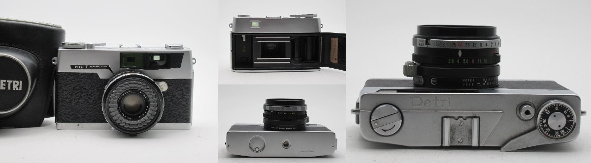 H2 フィルムカメラ 10点 PETRI7/ELNICA 35/RICOH ELNICA F/OLYMPUS-35 SP/Auto Eye ...