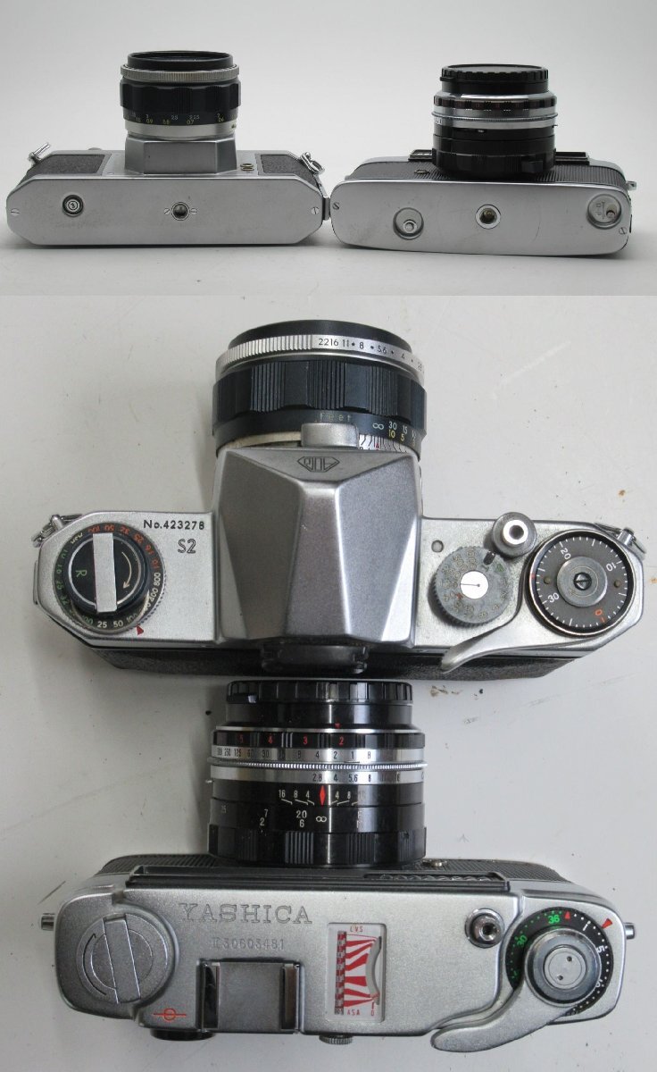 H2 フィルムカメラ 10点 PETRI7/ELNICA 35/RICOH ELNICA F/OLYMPUS-35 SP/Auto Eye ...