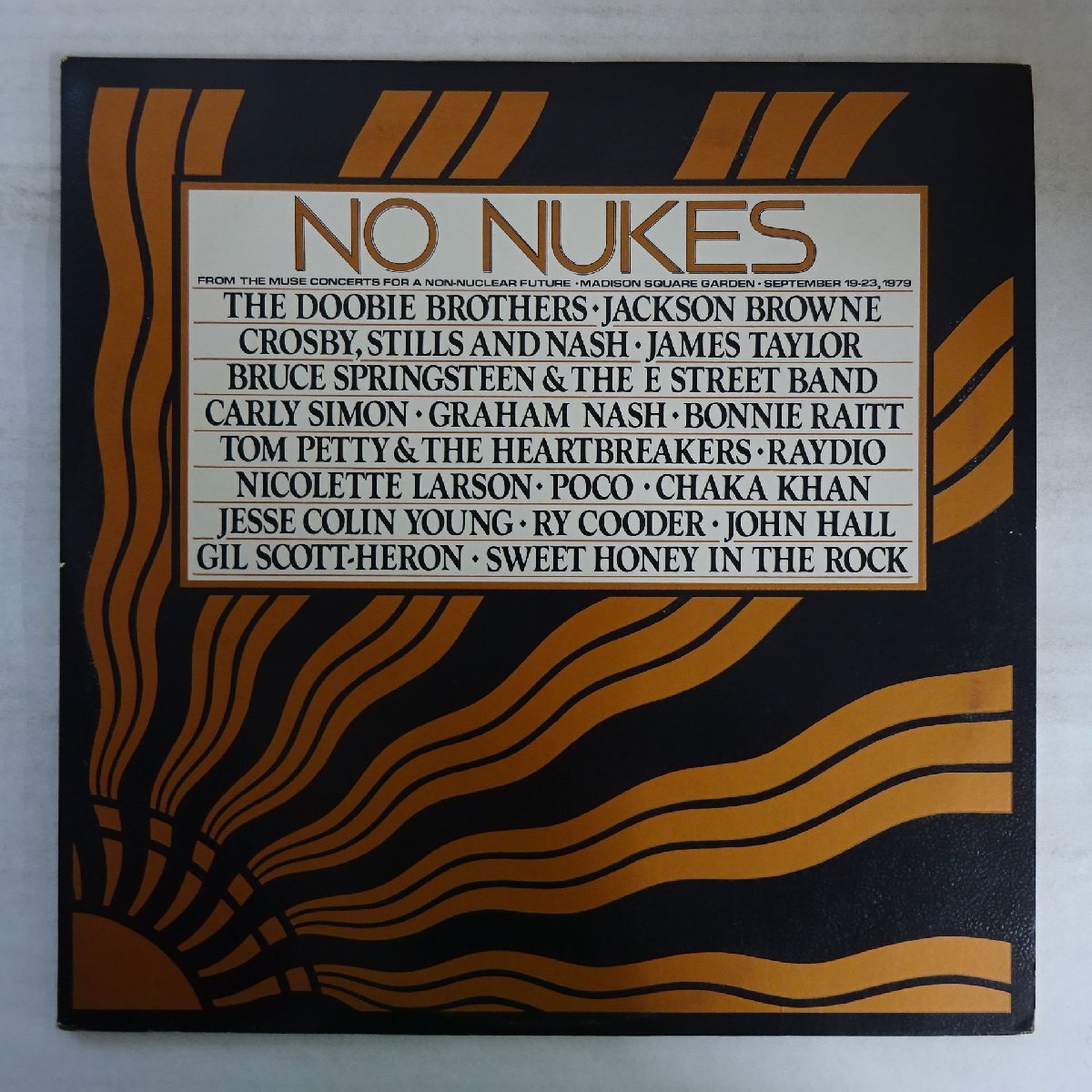 10040409; US盤/見開き/3LP V.A. / No Nukes - From The Muse Concerts For A ...