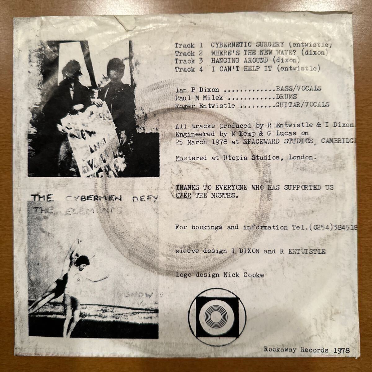 THE CYBERMEN / The Cybermen E.P 1978/UK Orig.7inchメガレア PUNK/POWER POP ...