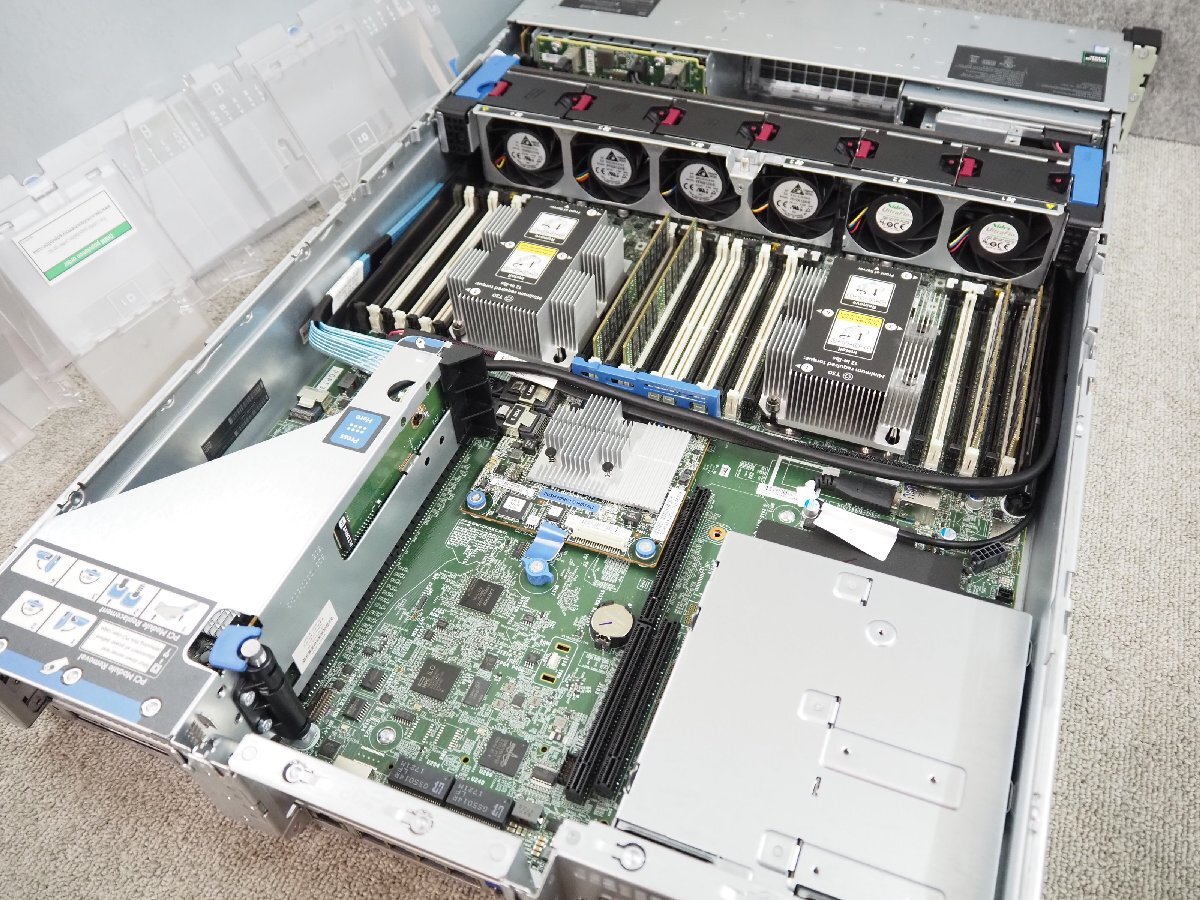S538 20コア×2個 超高性能サーバー hp ProLiant DL380 Gen10 20C Xeon Gold 6148 2.40GH×2/128GB/600GB×2/RAID ...