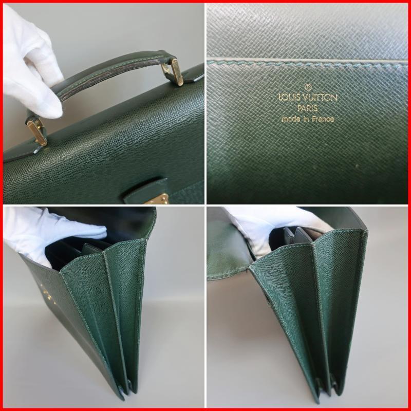 正規品 ヴィトン Louis Vuitton バッグ Business Bag タイガ Taiga モスコバ Moscova 保存袋 ...