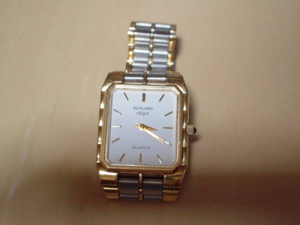 アンティーク SUNLORD OBJETの腕時計 角型 薄型(その他)｜売買されたオークション情報、yahooの商品情報をアーカイブ公開 ...