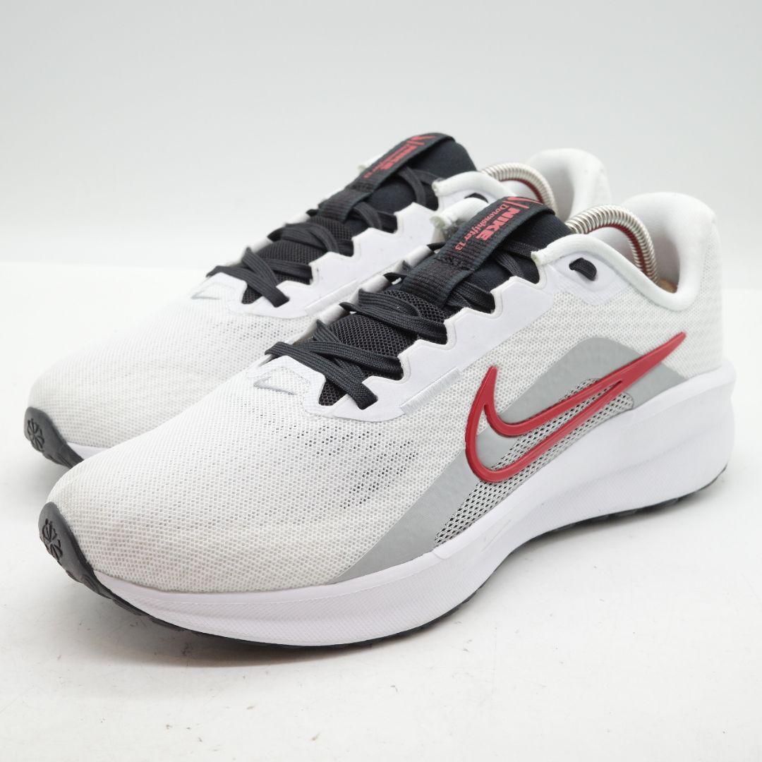 極 NIKE DOWNSHIFTER 13 ナイキ ダウンシフター スニーカー ランニングシューズ 25.5cm ホワイト FD6454 ...