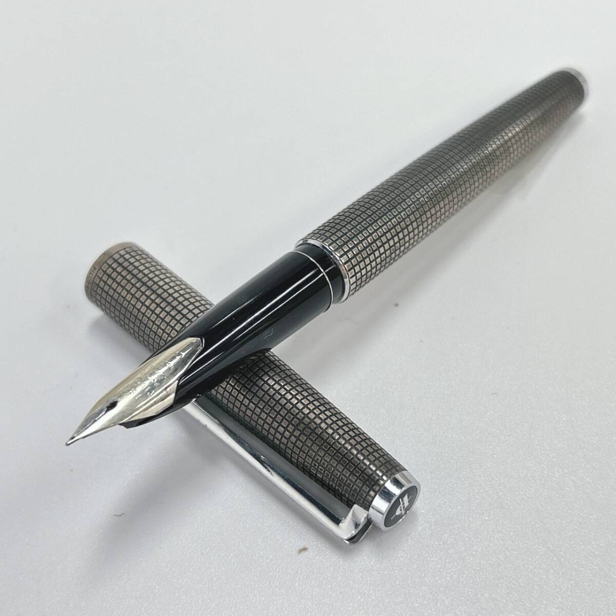 24札/C003350-8/S012-420/AS8000 万年筆 PILOT CUSTOM STERLING SILVER 18K H371 SCRIPT JAPAN パイロット カスタム ...