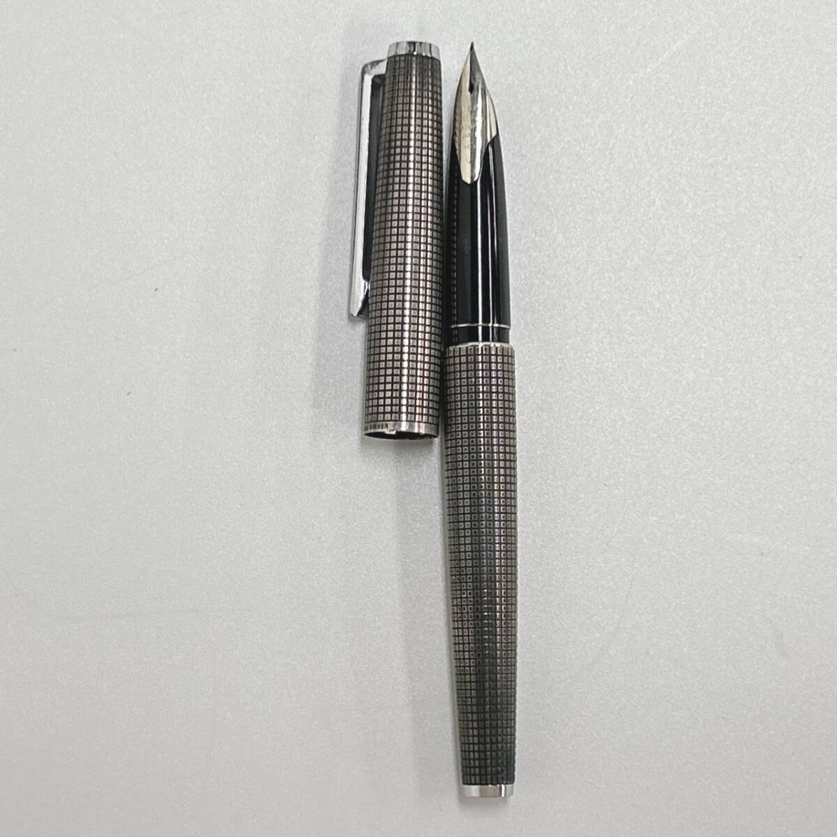 24札/C003350-8/S012-420/AS8000 万年筆 PILOT CUSTOM STERLING SILVER 18K H371 SCRIPT JAPAN パイロット カスタム ...