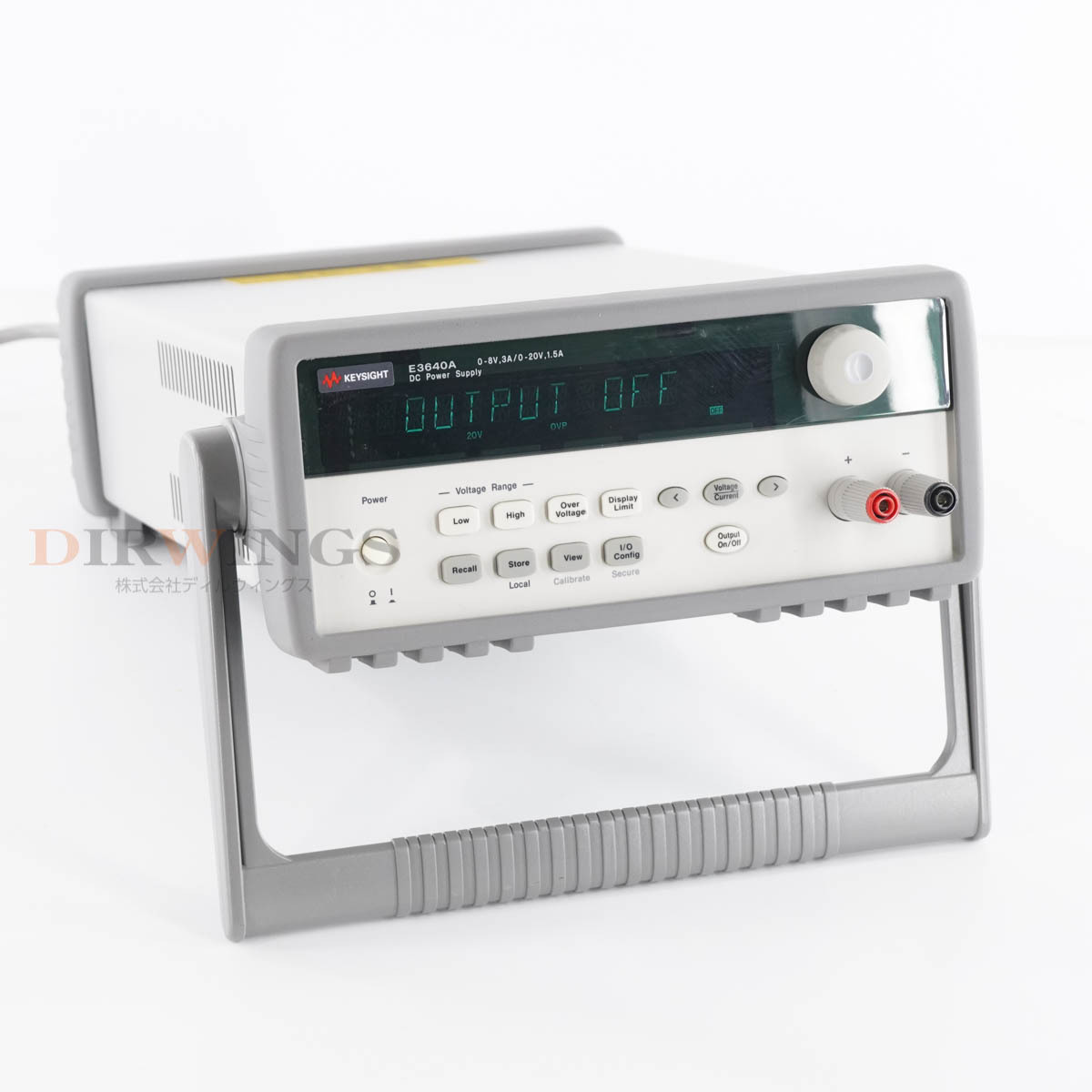 DW 8日保証 E3640A Keysight 0E9 0-8V 3A/0-20V 1.5A キーサイト hp Agilent アジレント DC Power Supply DC電源 直流電源 ...