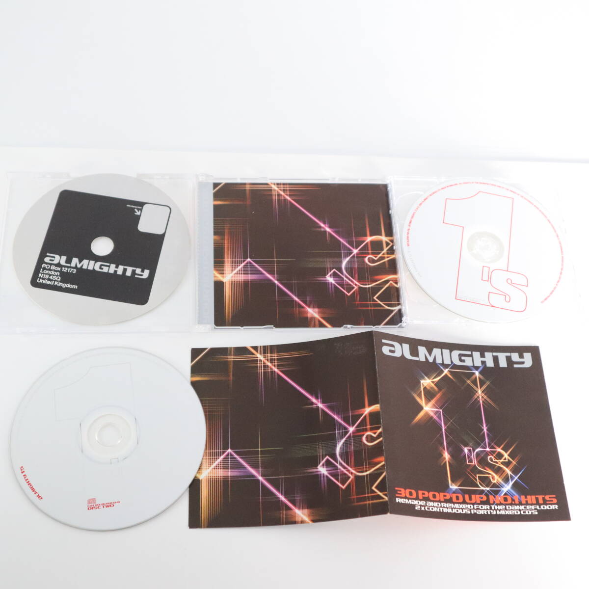 CD 2セット ALMIGHTY 1's 30 POP'D UP NO.1 HITS Obsession ONLY WANNA BE WITH ...