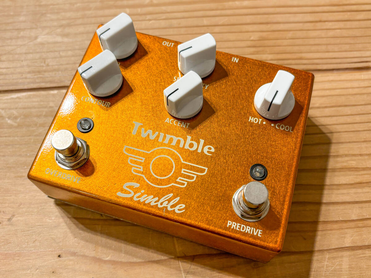 終売品 Simble / シンブル Twimble ツインブル ダンブル系 オーバードライブ ブースター エフェクター ギター(オーバー ...