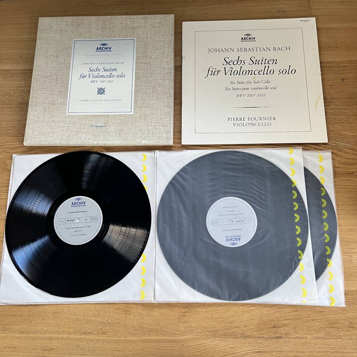 Johann Sebastian Bach Sechs Suiten Fur Violoncello Solo BWV 1007-1012 Archiv Produktion/クラシック ...