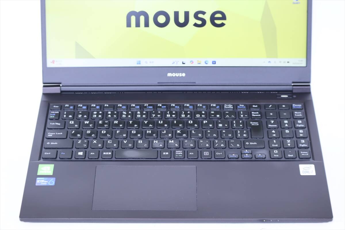 1円 Corei7 GeForce MX350 16Gメモリ Windows11 mouse K5 2112K5-i7CMLCB クリエイター ...