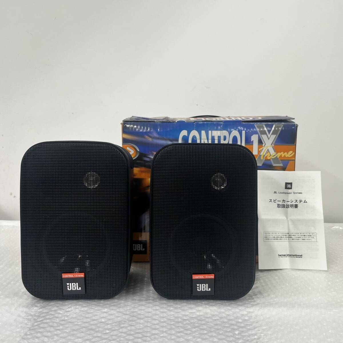 25広/A070960-4/YK3000/S034-318/ 名古屋 JBL ジェービーエル CONTROL 1X treme ペア スピーカー CONTROL MONITOR LOUD ...