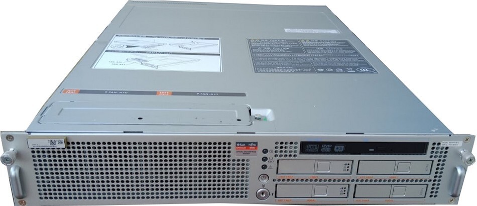 Solaris10 富士通 2Uサーバ Oracle SPARC Enterprise M3000 2コア SPARC64 VII+ 2 ...