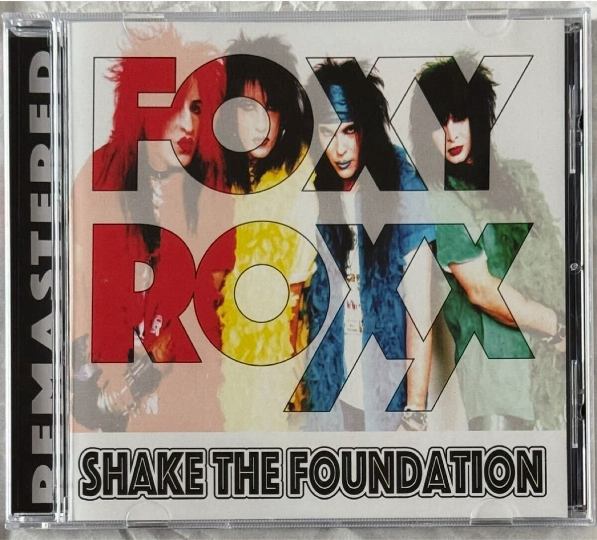 FOXY ROXX Shake The Foundation FnA Records US リマスター グラム メタル スリージー メタル ...