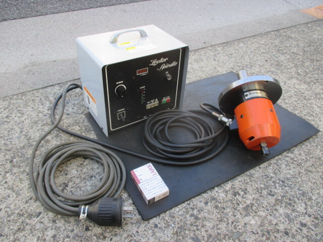 u844 日本精密機械工作 増速スピンドル HSー2220 リュータースピンドル 32mmストレートシャンク 200V(フライス盤)｜売買され ...