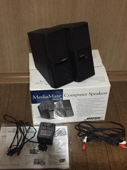 BOSEBOSE MediaMate II スピーカー ボーズ(スピーカー本体)｜売買されたオークション情報、yahooの商品情報をアーカイブ公開 - オークファン（aucfan.com）
