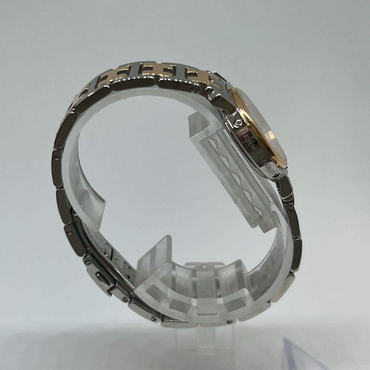 T414 エルメス HERMES 腕時計 CL4.220 クリッパー シェル クォーツ(クリッパー)｜売買されたオークション情報、yahooの商品情報をアーカイブ公開 - オークファン ...