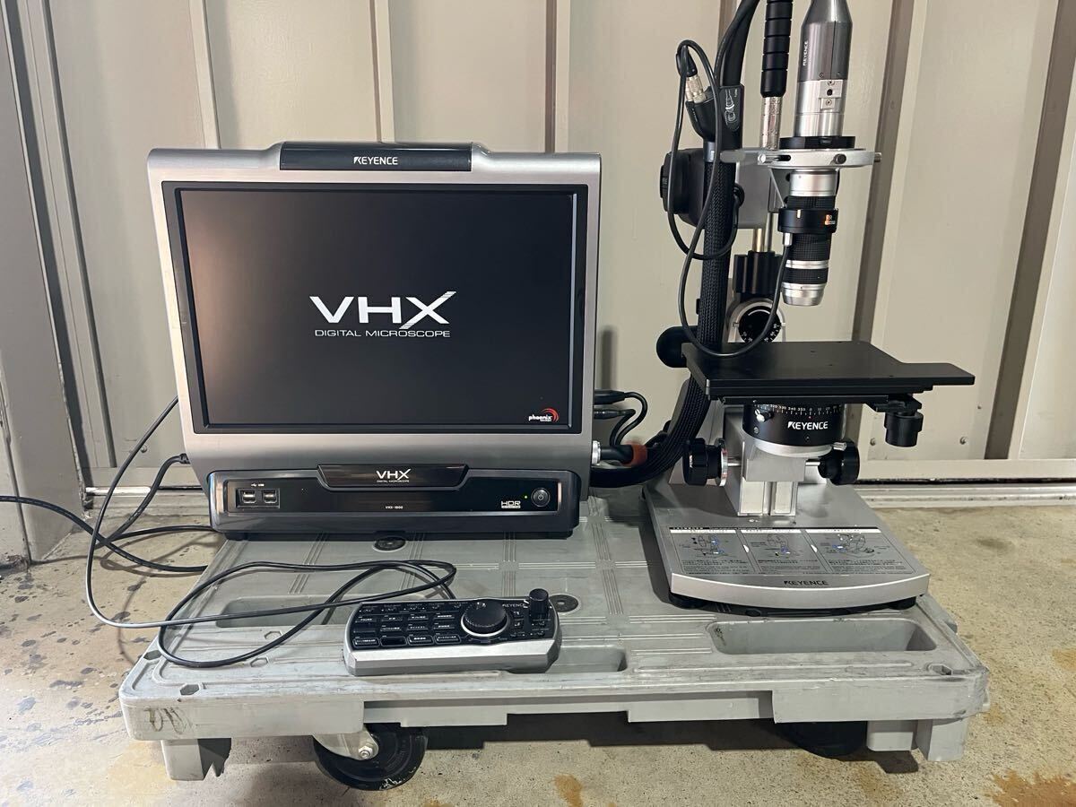 KEYENCE デジタルマイクロスコープ VHX-1000 フリーアングル観察システム VHX-S50 超小型高性能ズームレンズ VHZ20R ...