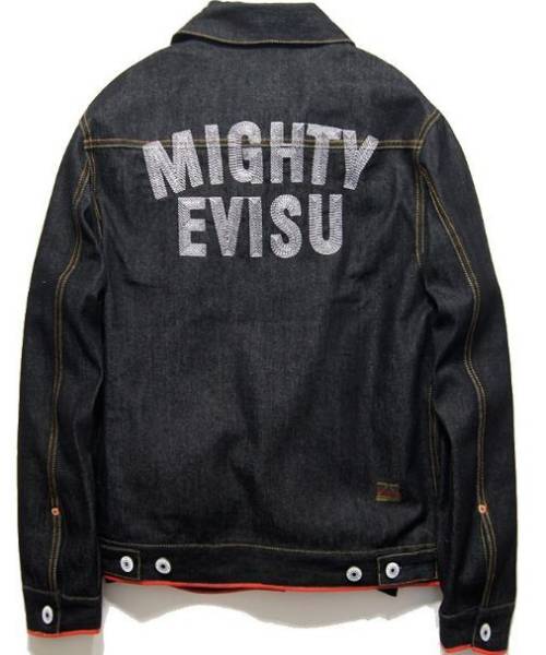訳有り エヴィス デニムジャケットXL ジージャン evisu(ジージャン)｜売買されたオークション情報、yahooの商品情報をアーカイブ公開 - オークファン（aucfan.com）