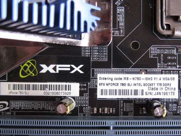 XFX MB-N780-ISH0/LGA775/DDR2/nForce 780i SLI/ATX(PC/AT互換機)｜売買されたオークション ...