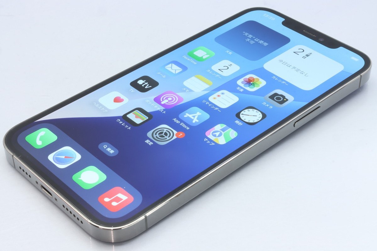Apple iPhone12 Pro Max 128GB Graphite A2410 MGCU3J/A バッテリ80% ドコモ ...