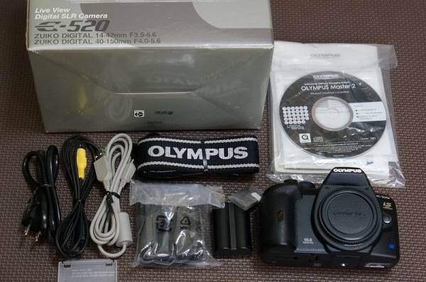 オリンパス OLYMPUS E-520 ボディ 付属品あり(オリンパス)｜売買されたオークション情報、yahooの商品情報をアーカイブ公開 - オークファン（aucfan.com）