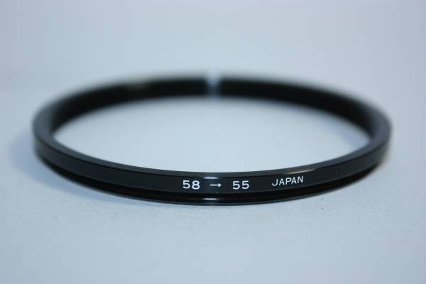 ノーブランド STEP DOWN RING/ステップダウンリング 58mm→55mm(ステップダウンリング)｜売買されたオークション情報、yahooの商品情報をアーカイブ公開 - オークファン ...