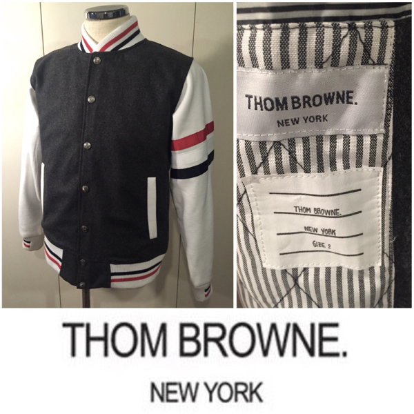 定価14万 THOM BROWNE トムブラウン スタジャン ジャケット(トム・ブラウン)｜売買されたオークション情報、yahooの商品情報をアーカイブ公開 - オークファン（aucfan.com）