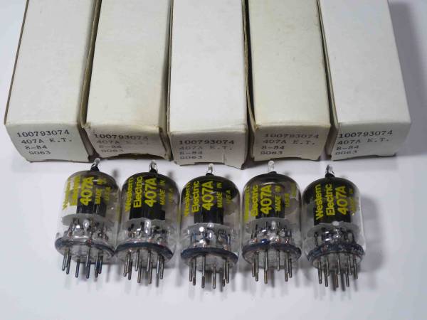 Western Electric 407A WE396Aのヒーター20V 真空管 5本(真空管)｜売買されたオークション情報、yahooの商品 ...