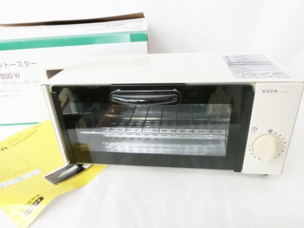 1円 EUPA ユーパ TK-K692 オーブントースター 800w(トースター)｜売買されたオークション情報、yahooの商品情報をアーカイブ公開 - オークファン（aucfan.com）