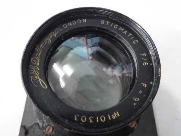 Dallmeyer ダルメイヤー STIGMATIC F/6 F=9 LONDON レンズ(大判、中判カメラ用)｜売買されたオークション情報 ...