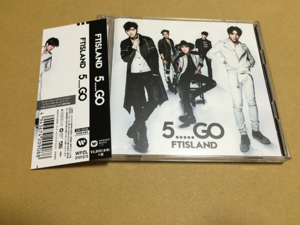 FTISLAND 5.....GO 初回限定盤B CD+DVD ホンギなど 有(アジアンポップス)｜売買されたオークション情報、yahooの商品情報をアーカイブ公開 - オークファン ...