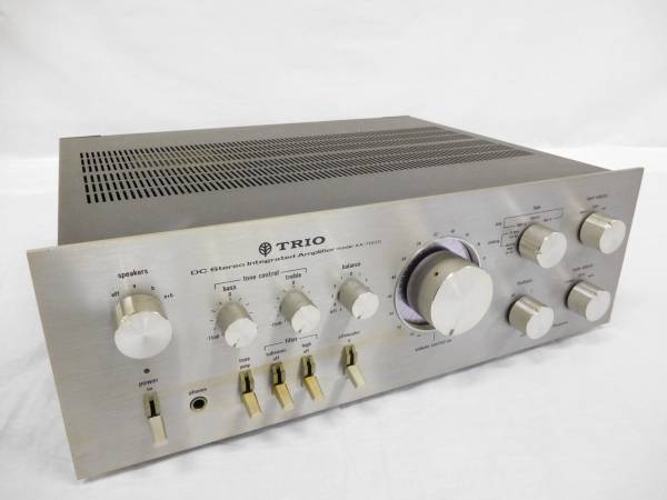 TRIO プリメインアンプ KA-7100D オーディオ 音響 9旭201(KENWOOD)｜売買されたオークション情報、yahooの商品情報 ...